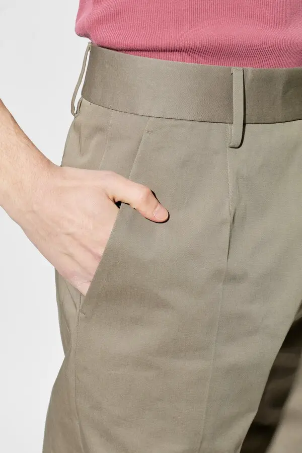 Dsquared2 Trousers With Logo - Beige