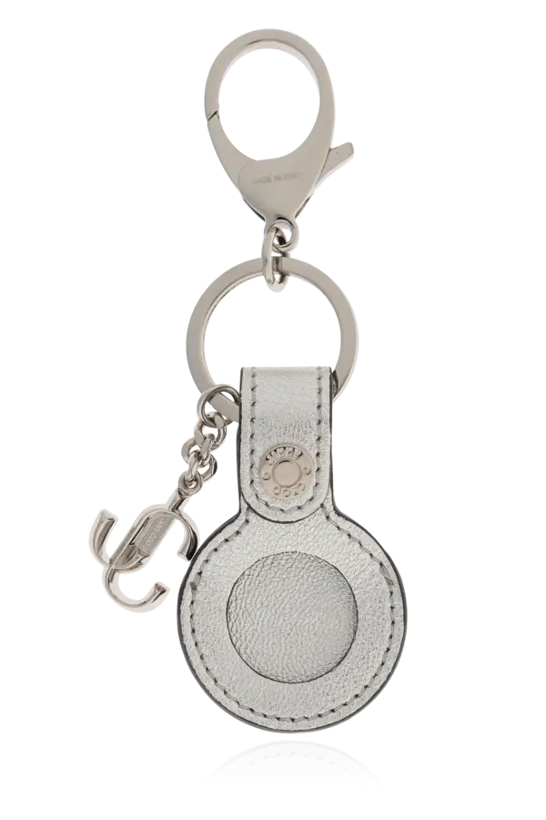 JIMMY CHOO Keychain For Airtag - Silver