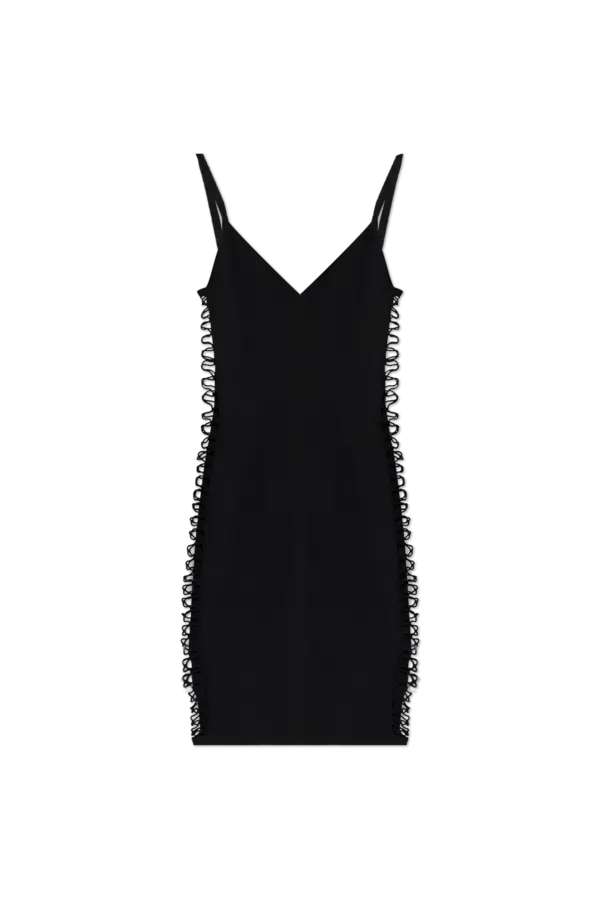 Dsquared2 Dress With Decorative Side Cut-outs - Black