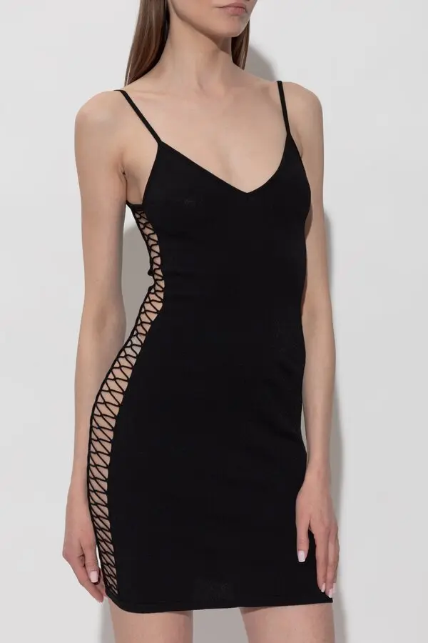 Dsquared2 Dress With Decorative Side Cut-outs