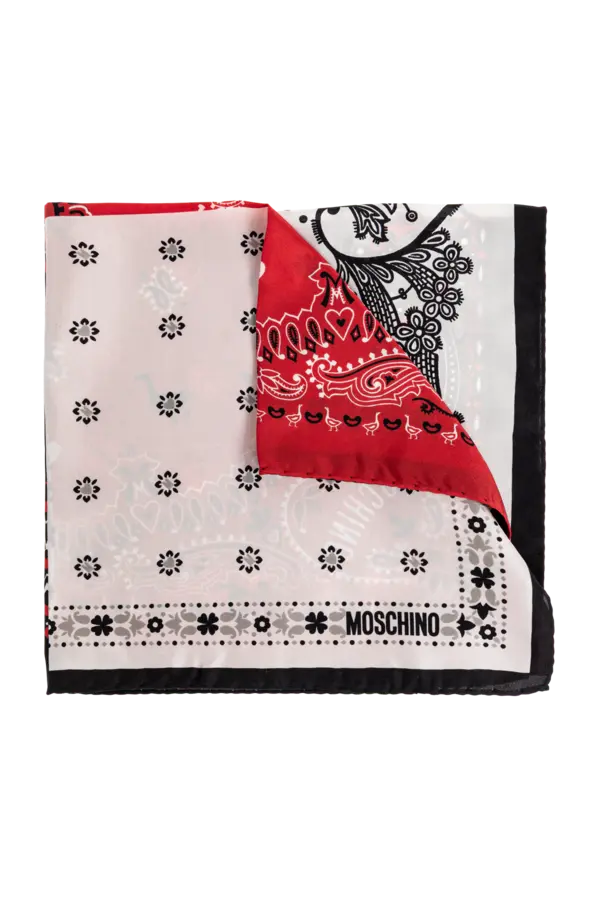 Moschino Silk Scarf - Multicolour