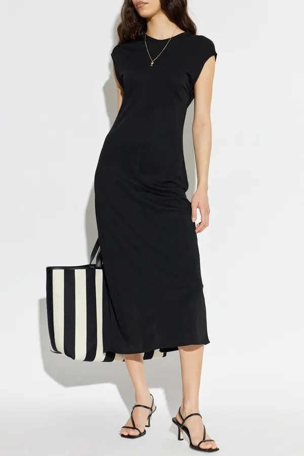 AMI Paris Sleeveless Midi Dress