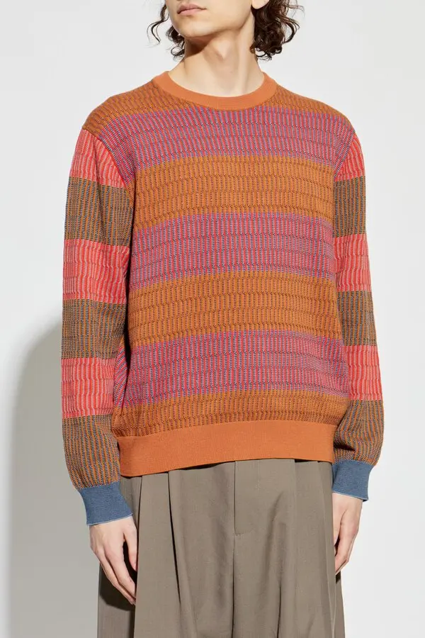 Paul Smith Striped Crew Neck Sweater