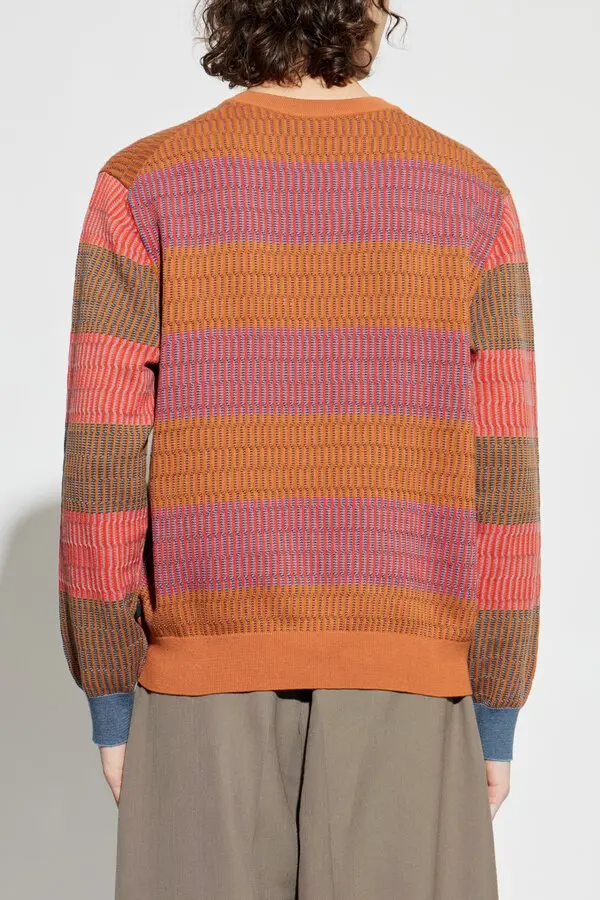 Paul Smith Striped Crew Neck Sweater