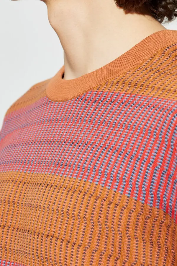 Paul Smith Striped Crew Neck Sweater