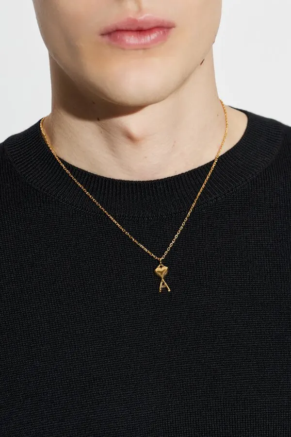 Ami Necklace With "a" Pendant