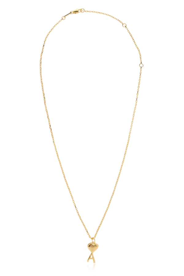 Ami Necklace With "a" Pendant