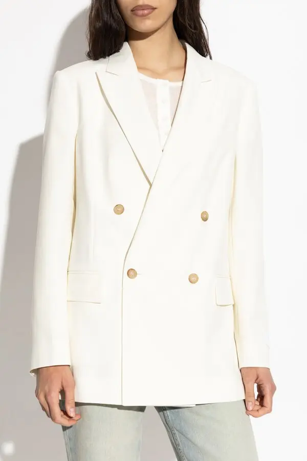 MAISON MARGIELA Double-breasted Blazer - White