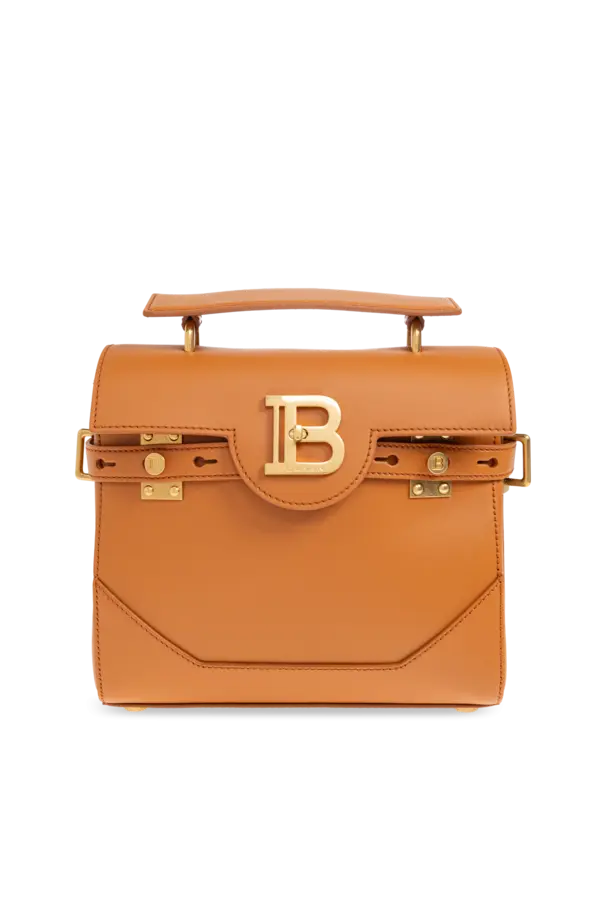 Balmain B-buzz 23 Handbag - Brown