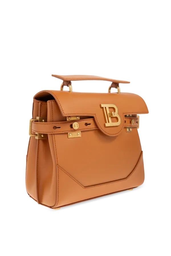 Balmain B-buzz 23 Handbag - Brown
