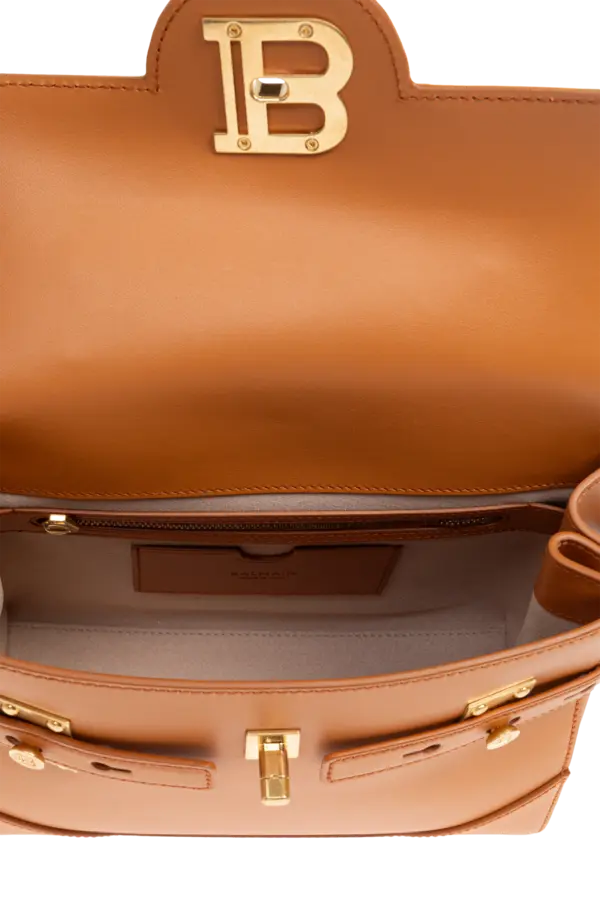 Balmain B-buzz 23 Handbag - Brown