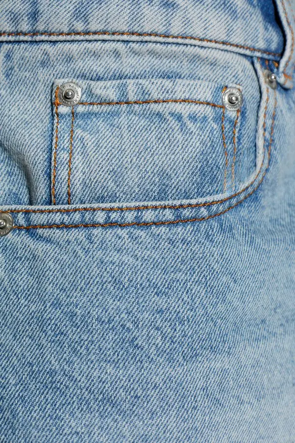 AMI Paris Denim Shorts - Blue