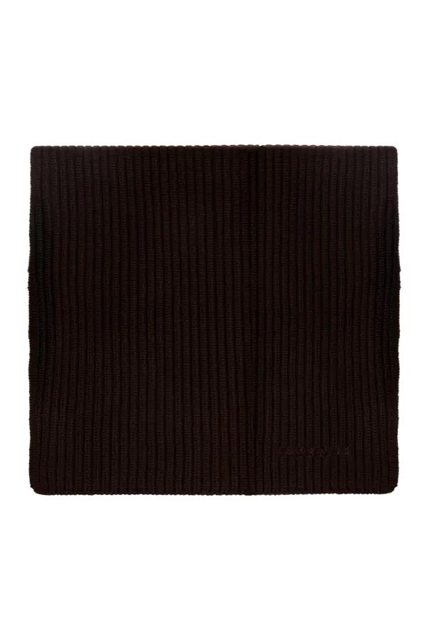LANVIN Wool Scarf - Brown