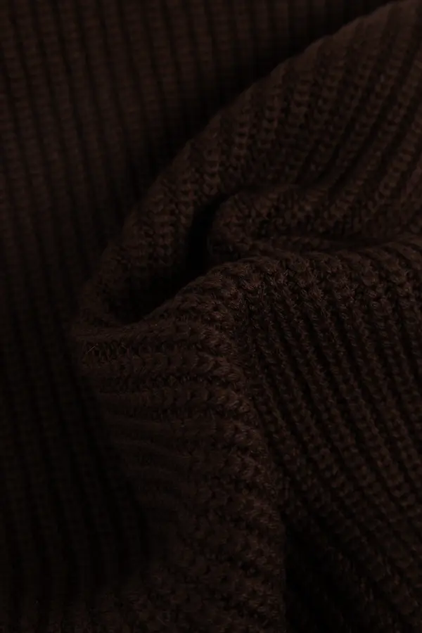 LANVIN Wool Scarf - Brown