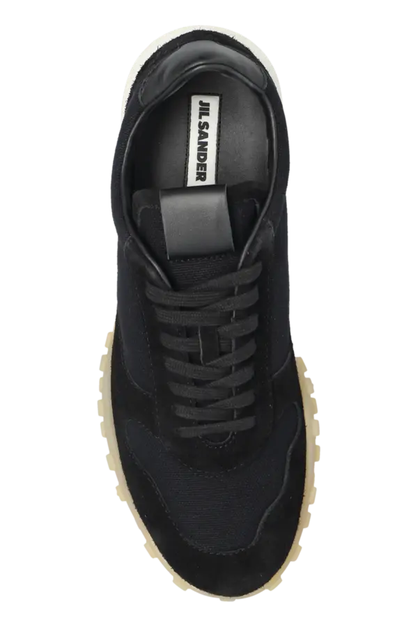 JIL SANDER Low Profile Sneakers - Black