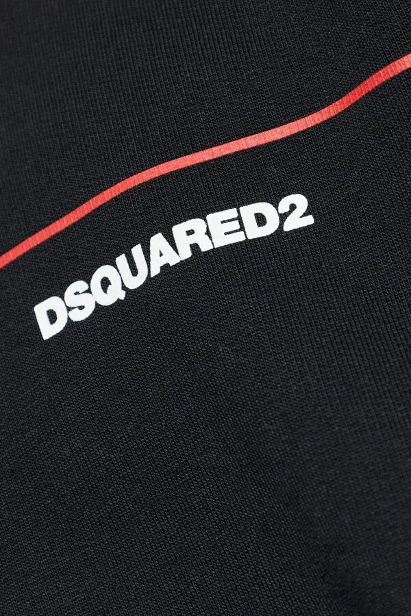 Dsquared2 Printed Logo Sweatshirt - Black