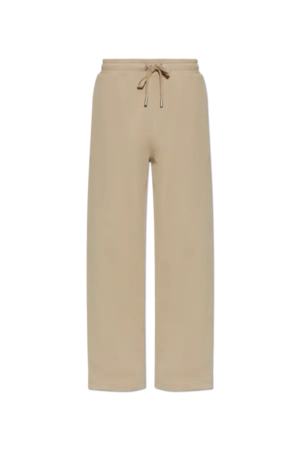 Ami Wide-leg Sweatpants - Beige