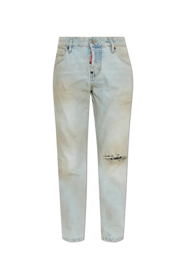 Dsquared2 Straight Fit Jeans - Light Blue