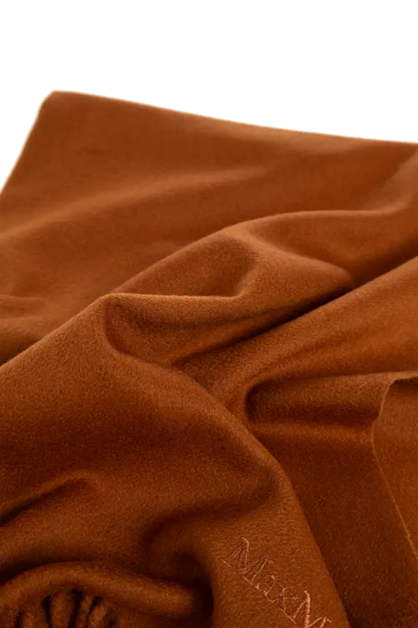 Max Mara Cashmere Scarf ‘baci - Orange