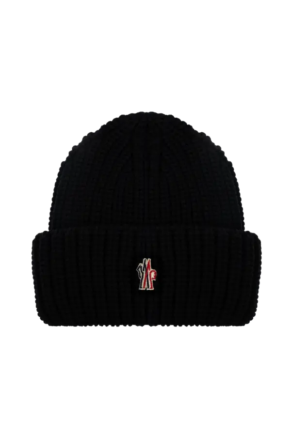 Moncler Apres-ski Beanie - Black