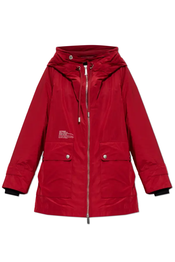 Dsquared2 Hooded Parka - Red