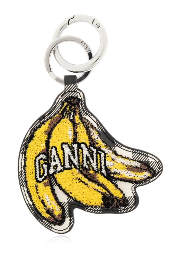 GANNI Keychain - Yellow