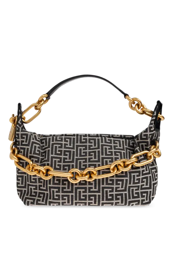 Balmain Sync Medium Handbag - Black