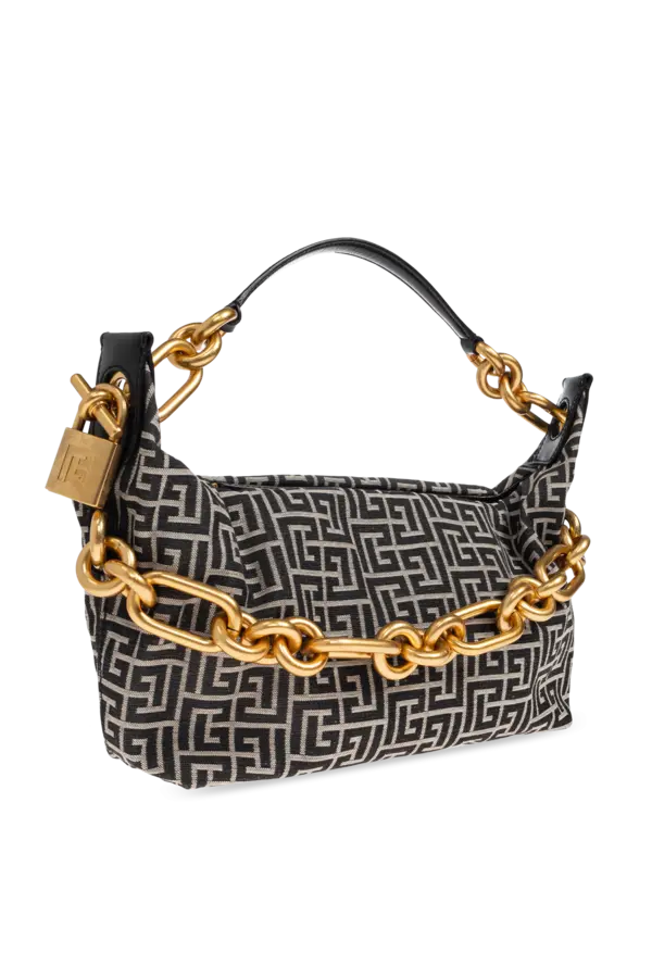 Balmain Sync Medium Handbag - Black