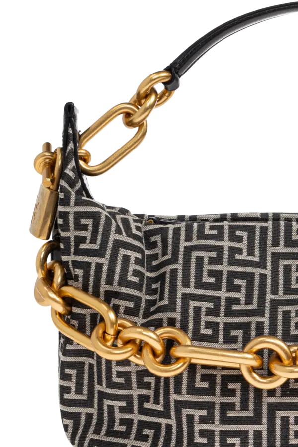 Balmain Sync Medium Handbag - Black