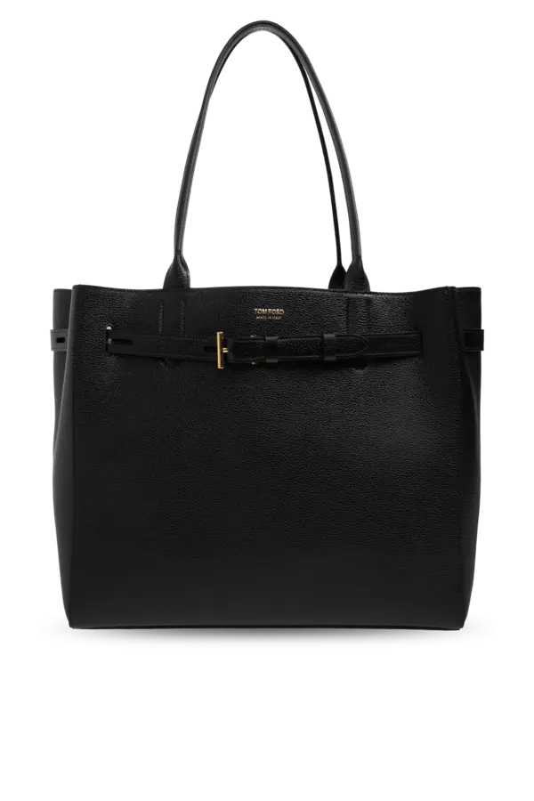 TOM FORD Leather Shopper Bag