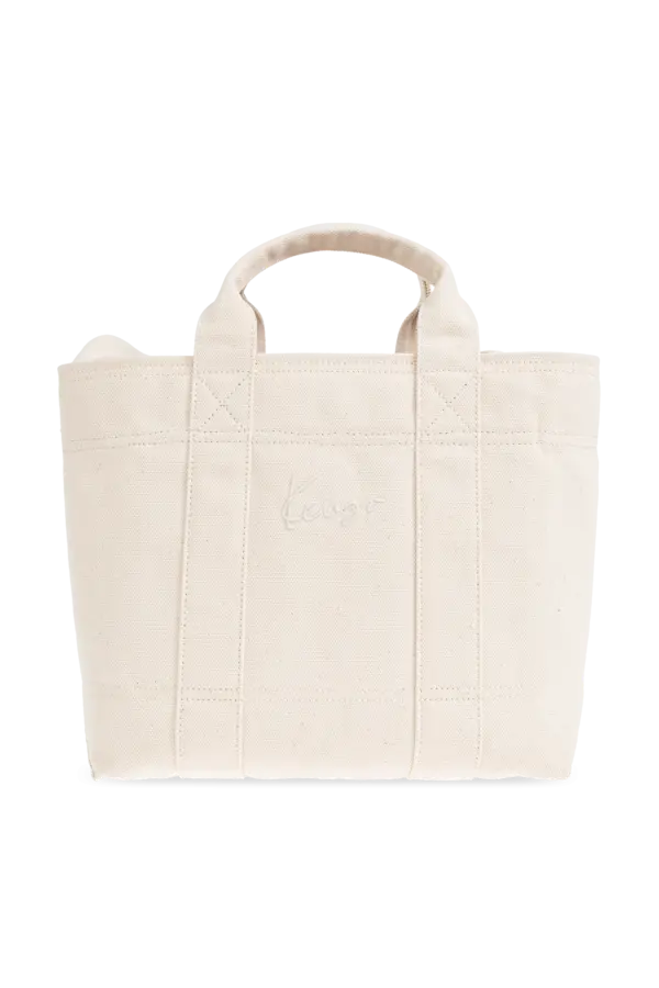 Kenzo Handheld Shopper Bag - Cream