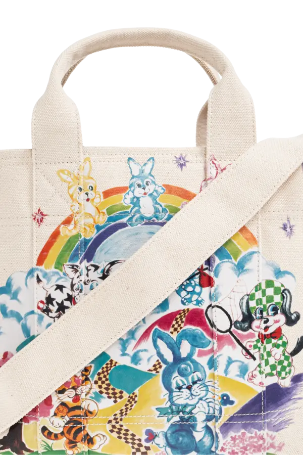 Kenzo Handheld Shopper Bag - Cream