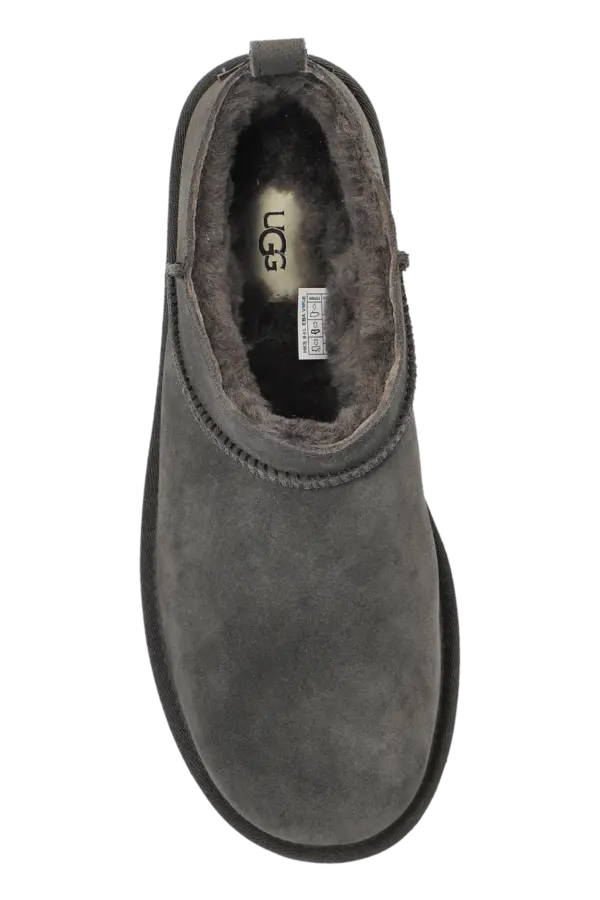 UGG Suede Classic Micro Shoes - Grey