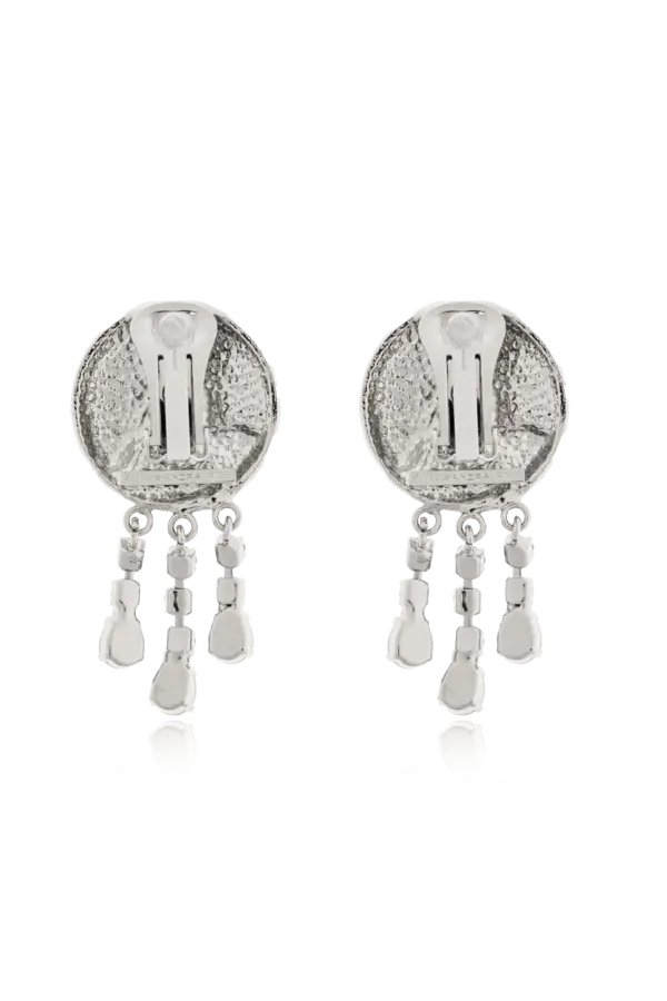 Alessandra Rich Crystal Clip-on Earrings