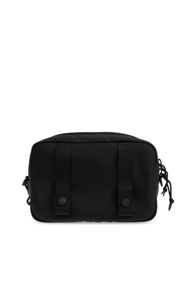 Kenzo Shoulder Bag With Embossed Logo - Black