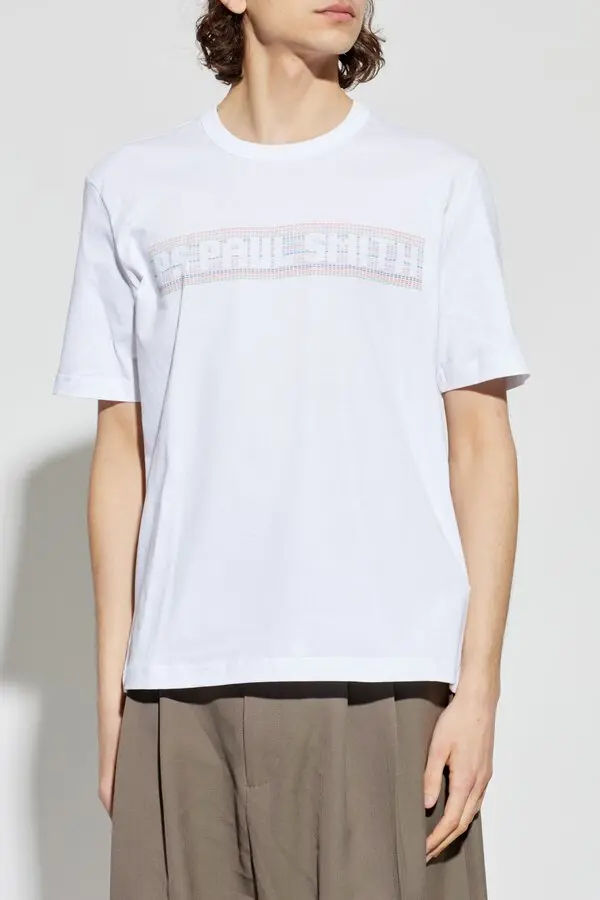 Paul Smith T-shirt With Colorful Print - White