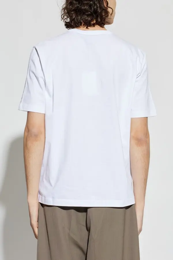 Paul Smith T-shirt With Colorful Print - White
