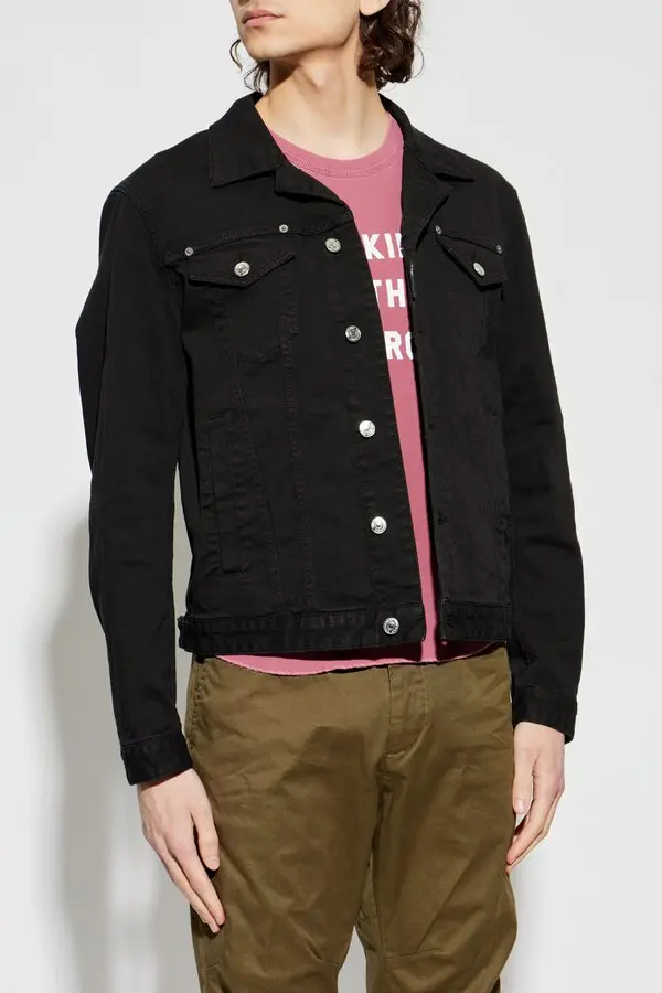 Dsquared2 Denim Trucker Jacket - Black