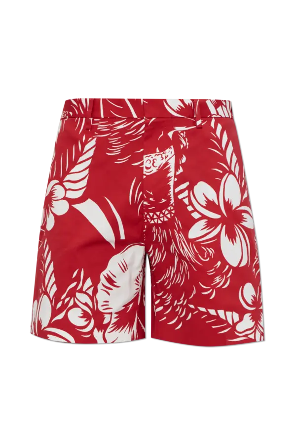 Dsquared2 Patterned Shorts - Red