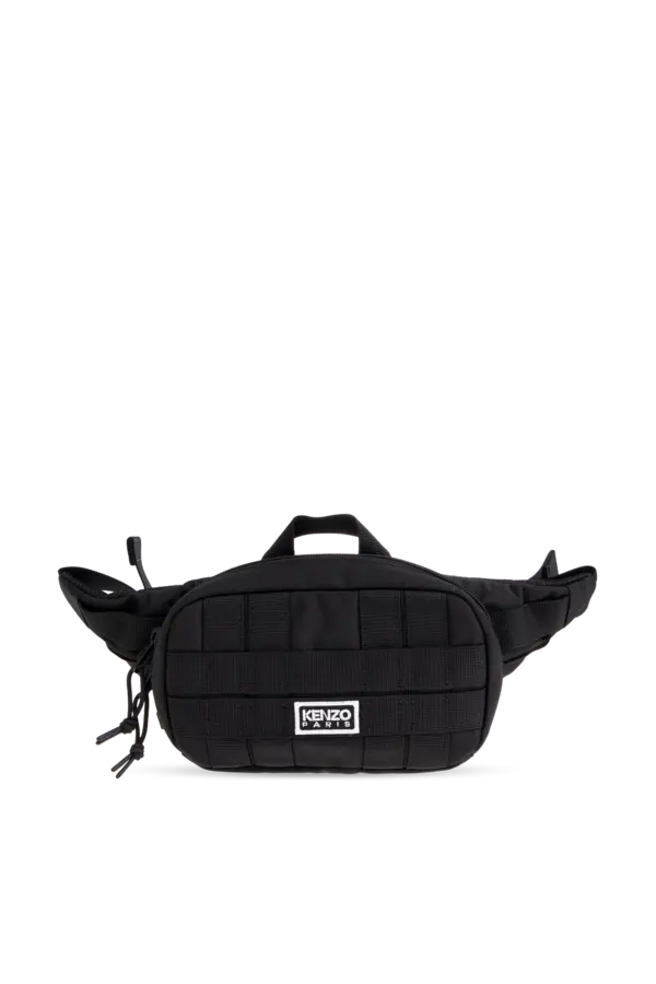 Kenzo Belt Bag With Logo - Black