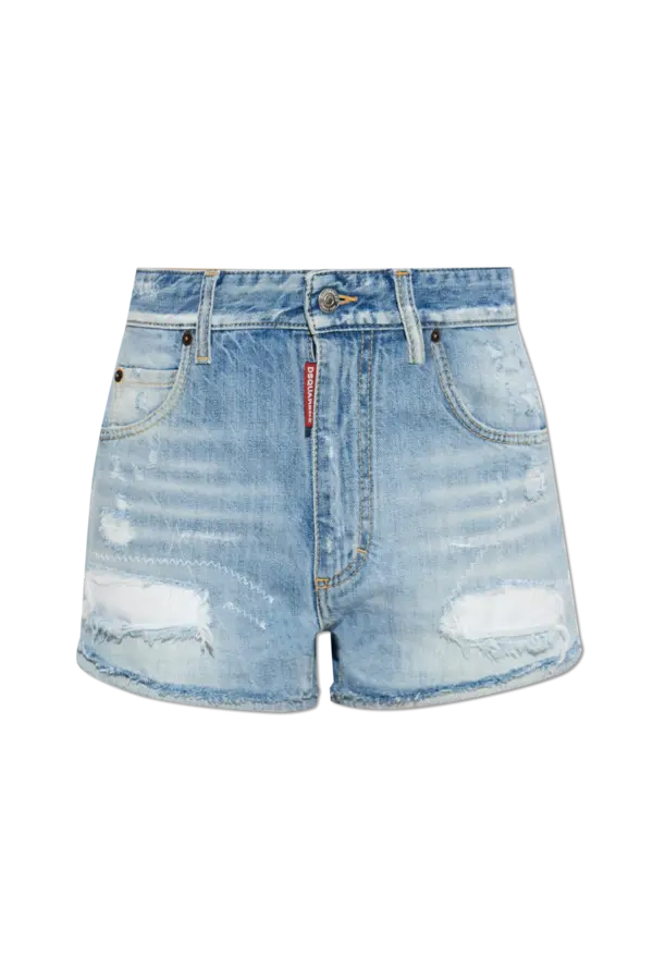 Dsquared2 Trucker Denim Shorts