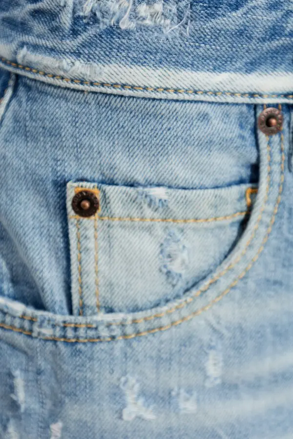 Dsquared2 Trucker Denim Shorts