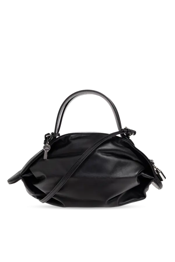 Kenzo Leather Handheld Bag - Black