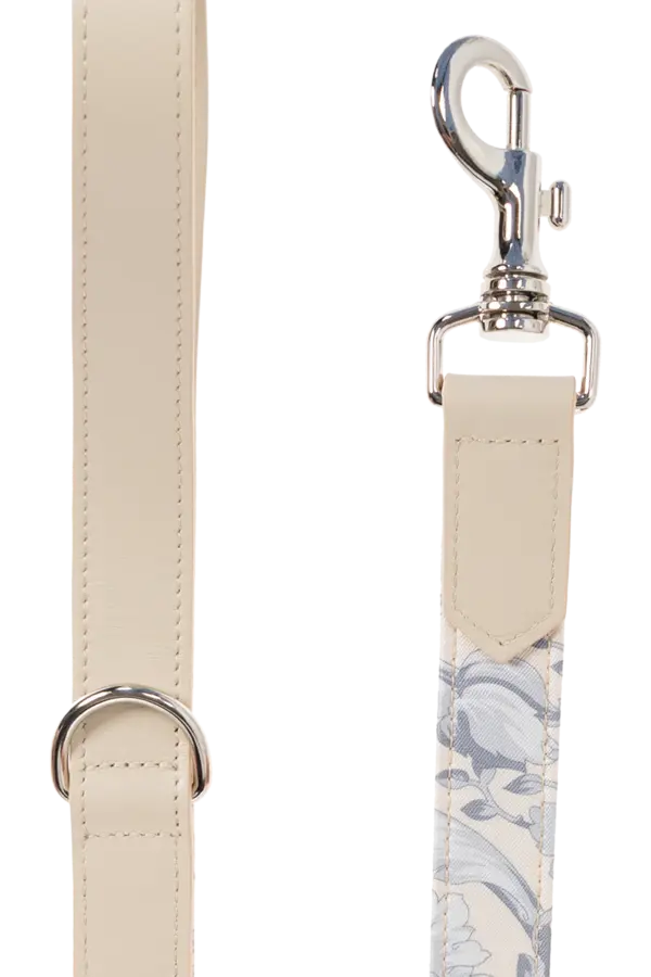 Versace Dog Leash With Barocco Print