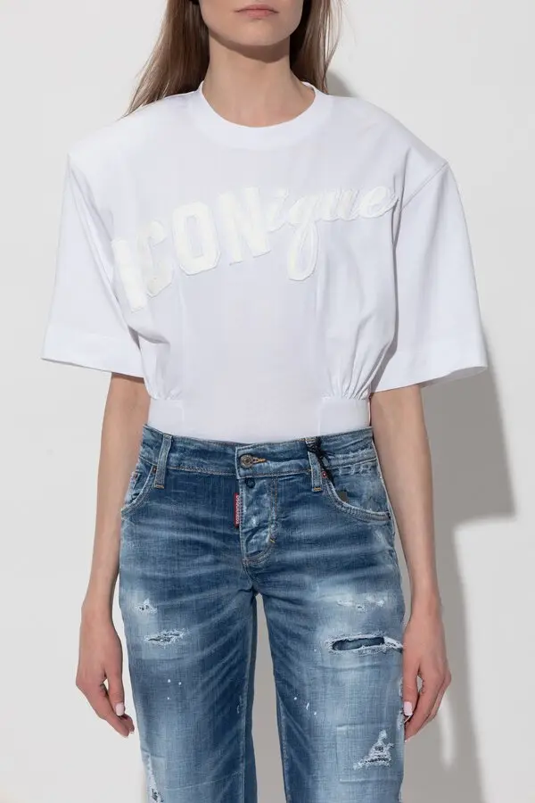 Dsquared2 Bodysuit With Shoulder Pads