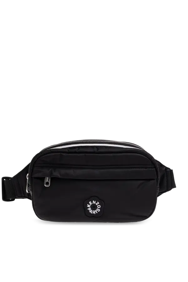 Kenzo Belt Bag With Logo - Black