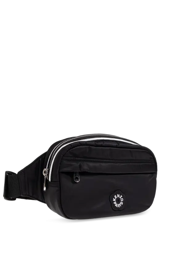 Kenzo Belt Bag With Logo - Black