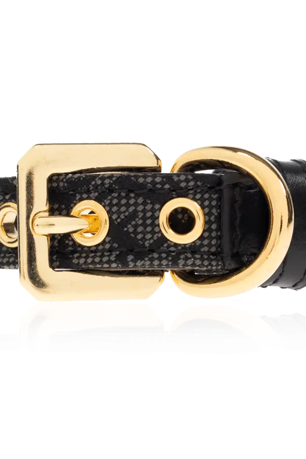 Versace Small Dog Collar With Barocco Print