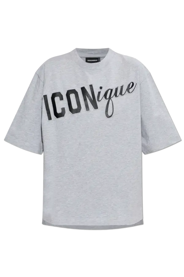 Dsquared2 T-shirt With Logo - Grey