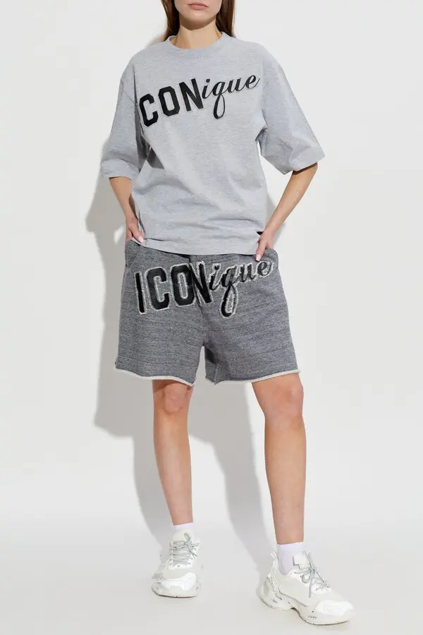 Dsquared2 T-shirt With Logo - Grey